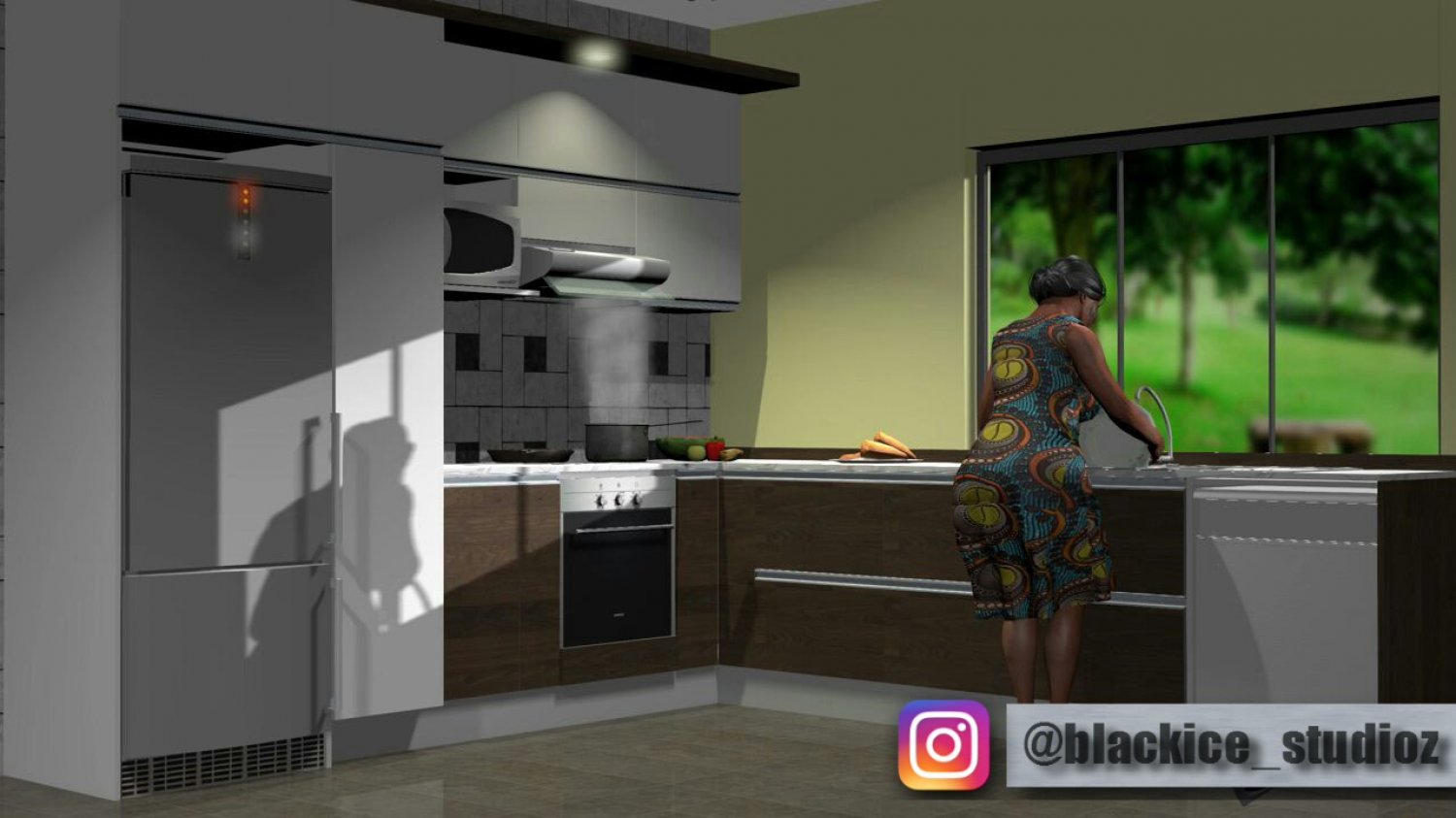 Modern African Kitchen