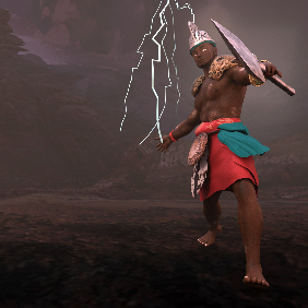 shango 3D character design challenge