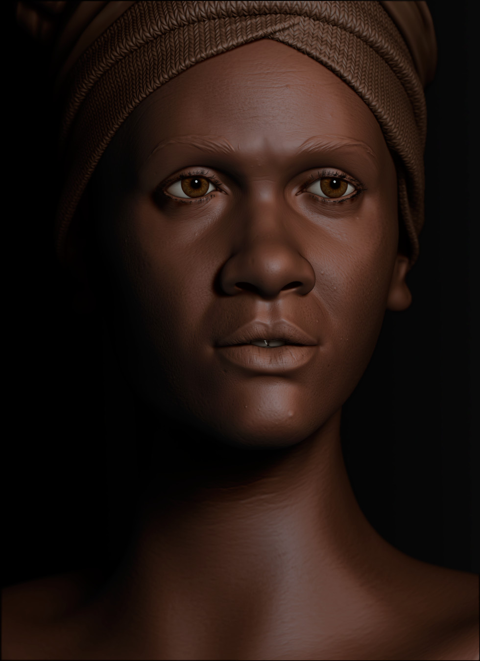 Anatomy study - Female face