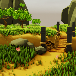 Stylized environment