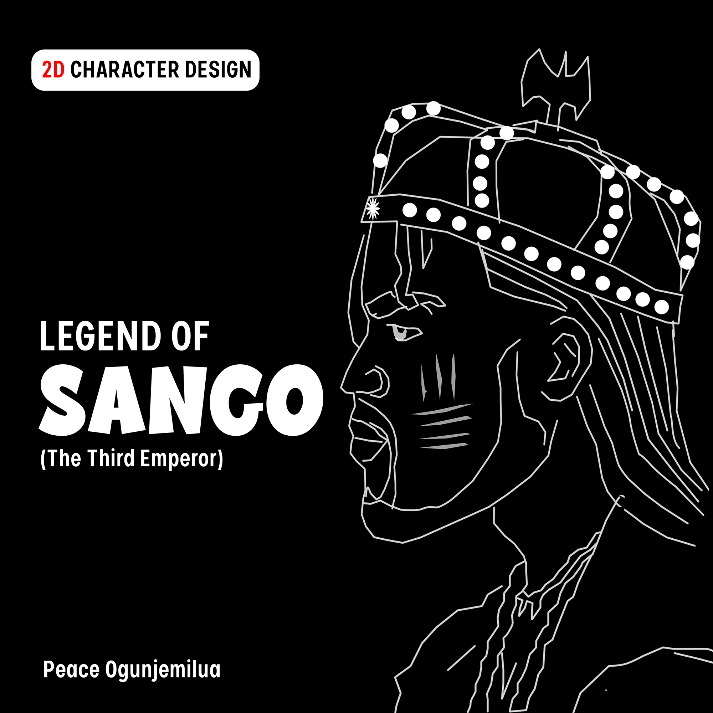 2D CHARACTER DESIGN OF SANGO: THE THIRD EMPEROR